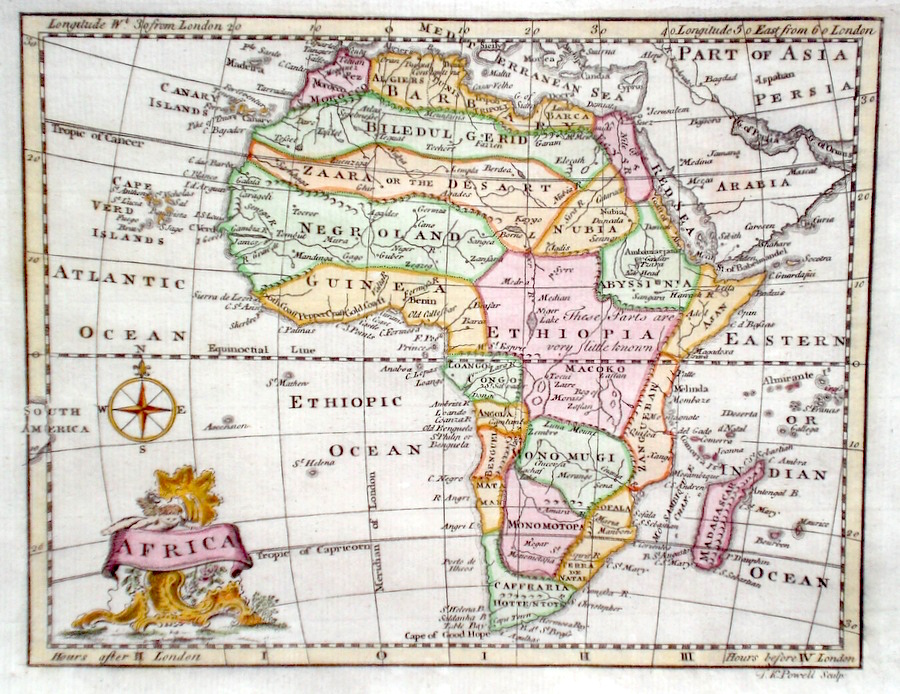 Antique Maps of Africa