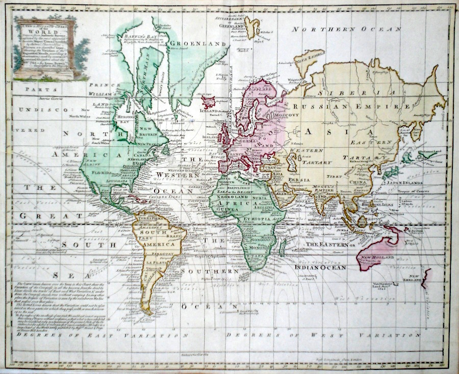 Antique Maps of The World